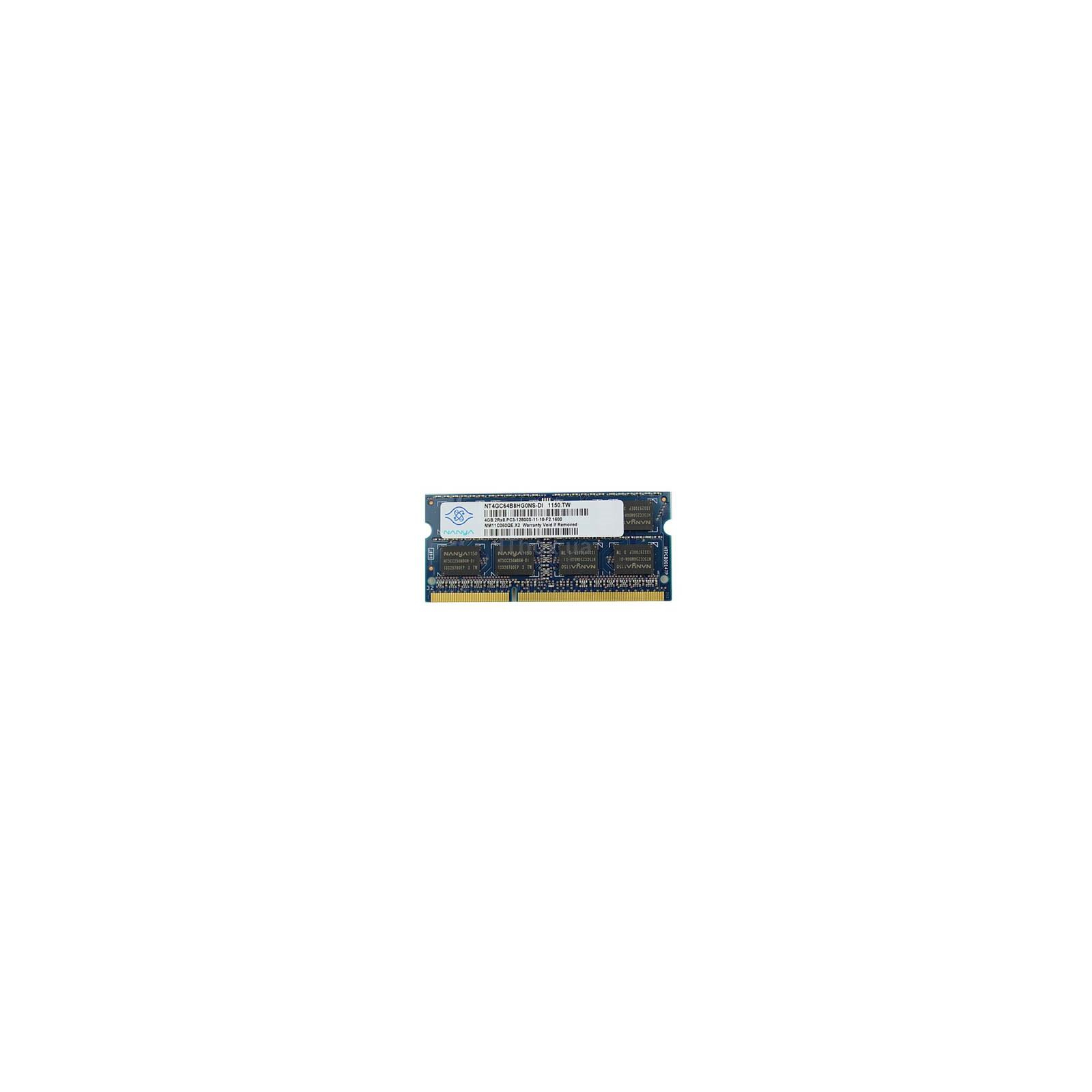 Модуль пам'яті для ноутбука SoDIMM DDR3 4GB 1600 MHz Nanya ...